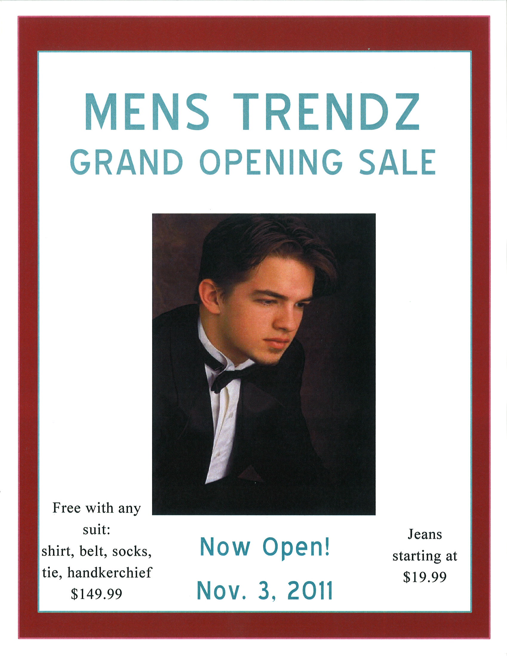 Hemet Valley Mall » Men’s Trendz Grand Opening Sale