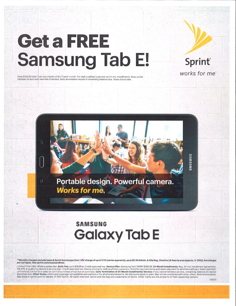 Sprint promotions | Hemet Valley Mall